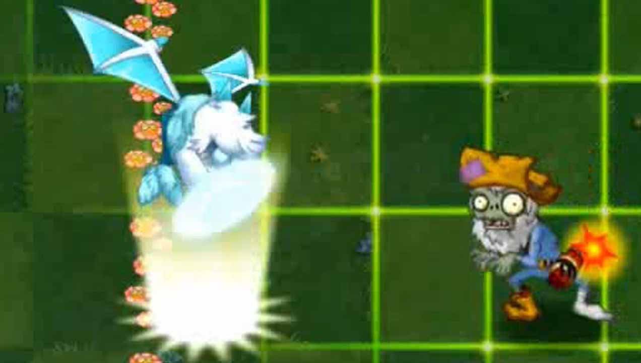 Plants vs Zombies 2 - Cold Snapdragon atttack animation (Unfinished ...