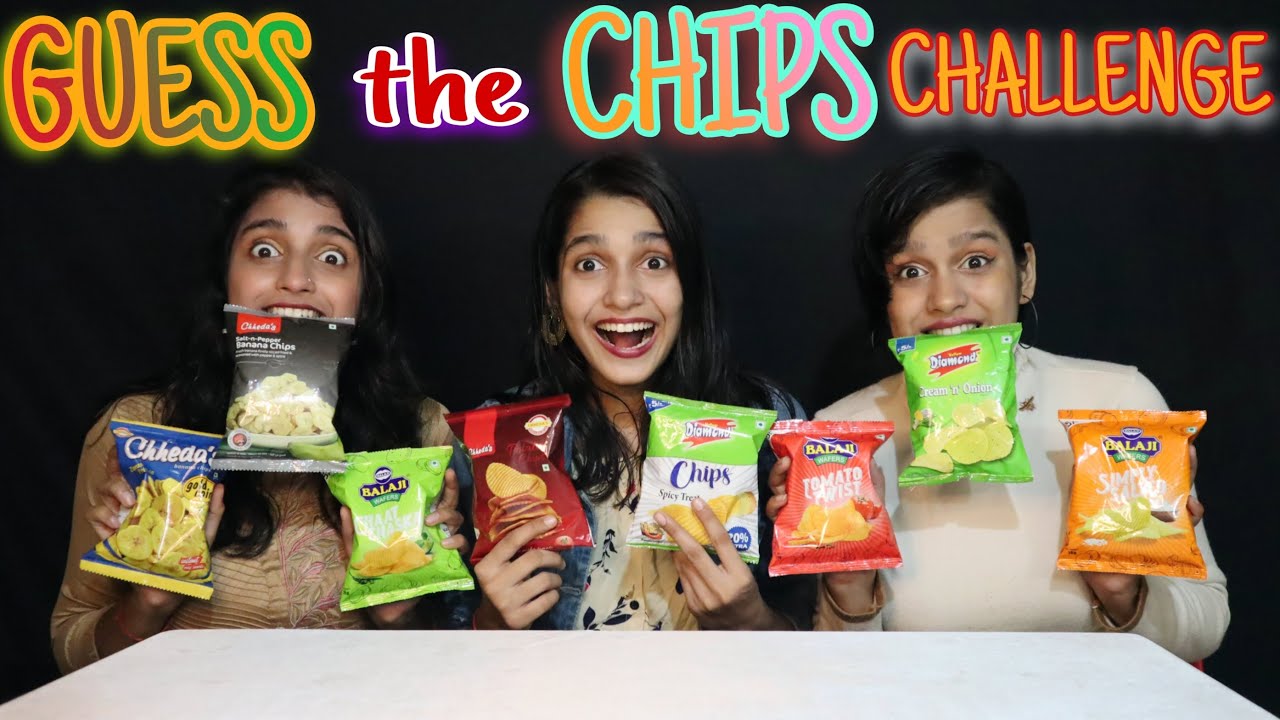 GUESS THE CHIPS CHALLENGE | GUESS THE CHIPS COMPETITION | FOOD ...