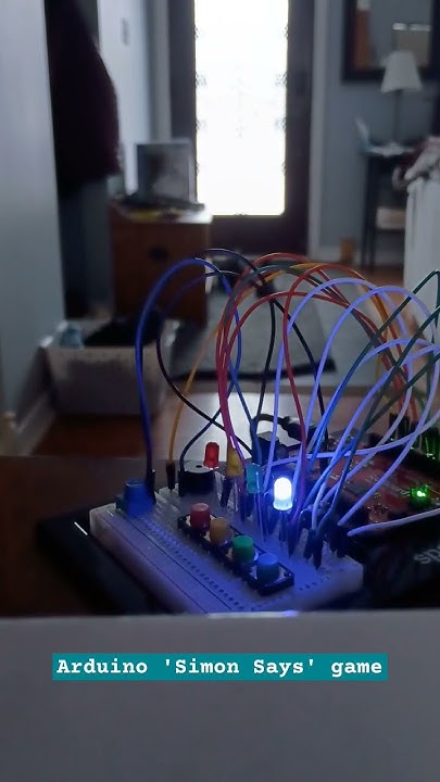 Arduino : 'simon says' that my code is spaghetti #arduino - YouTube