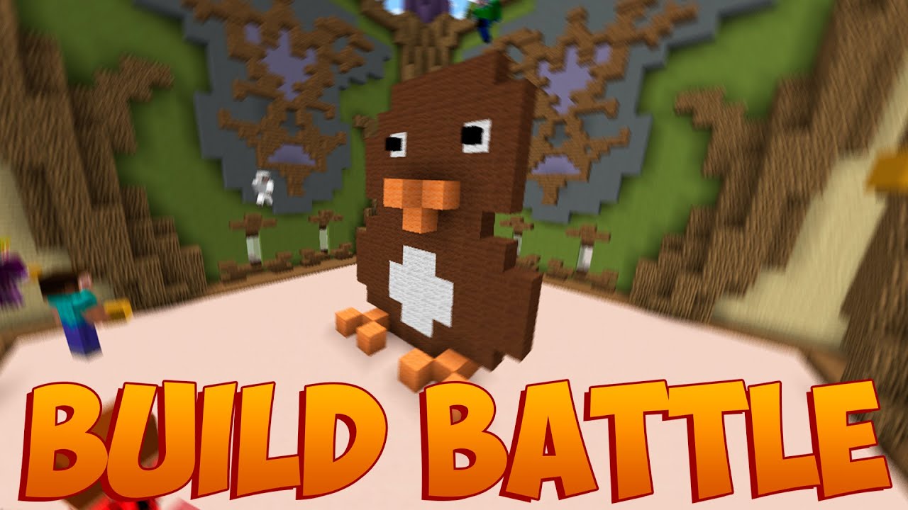 UN BÚHO MUY RARO!! XD | MINECRAFT: BUILD BATTLE - YouTube