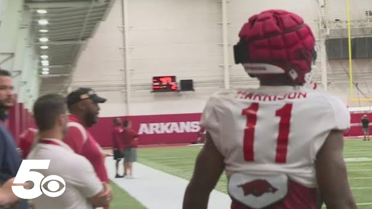 Meet the new wide receivers on the Arkansas Razorbacks - YouTube