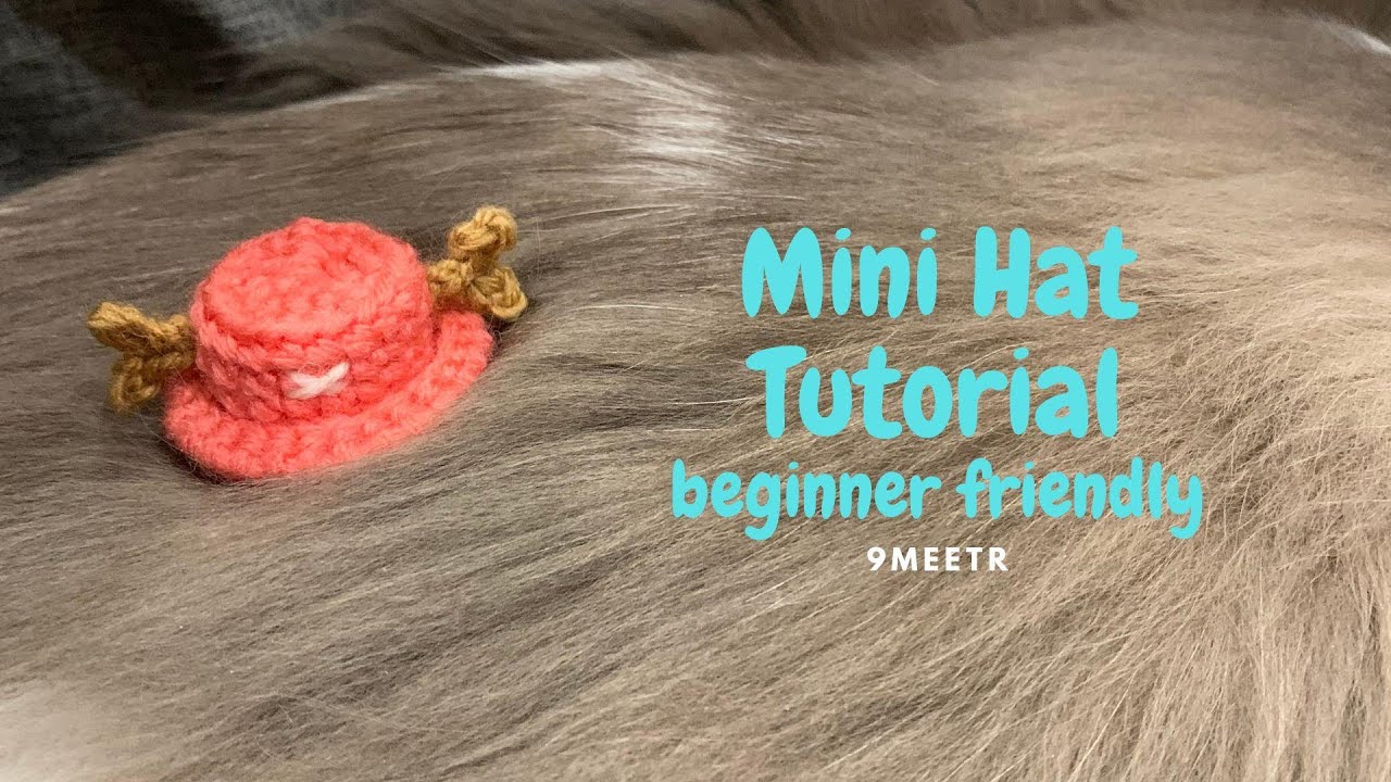Crochet cute mini Tony Tony Chopper's hat| keychain| tutorial| beginner ...