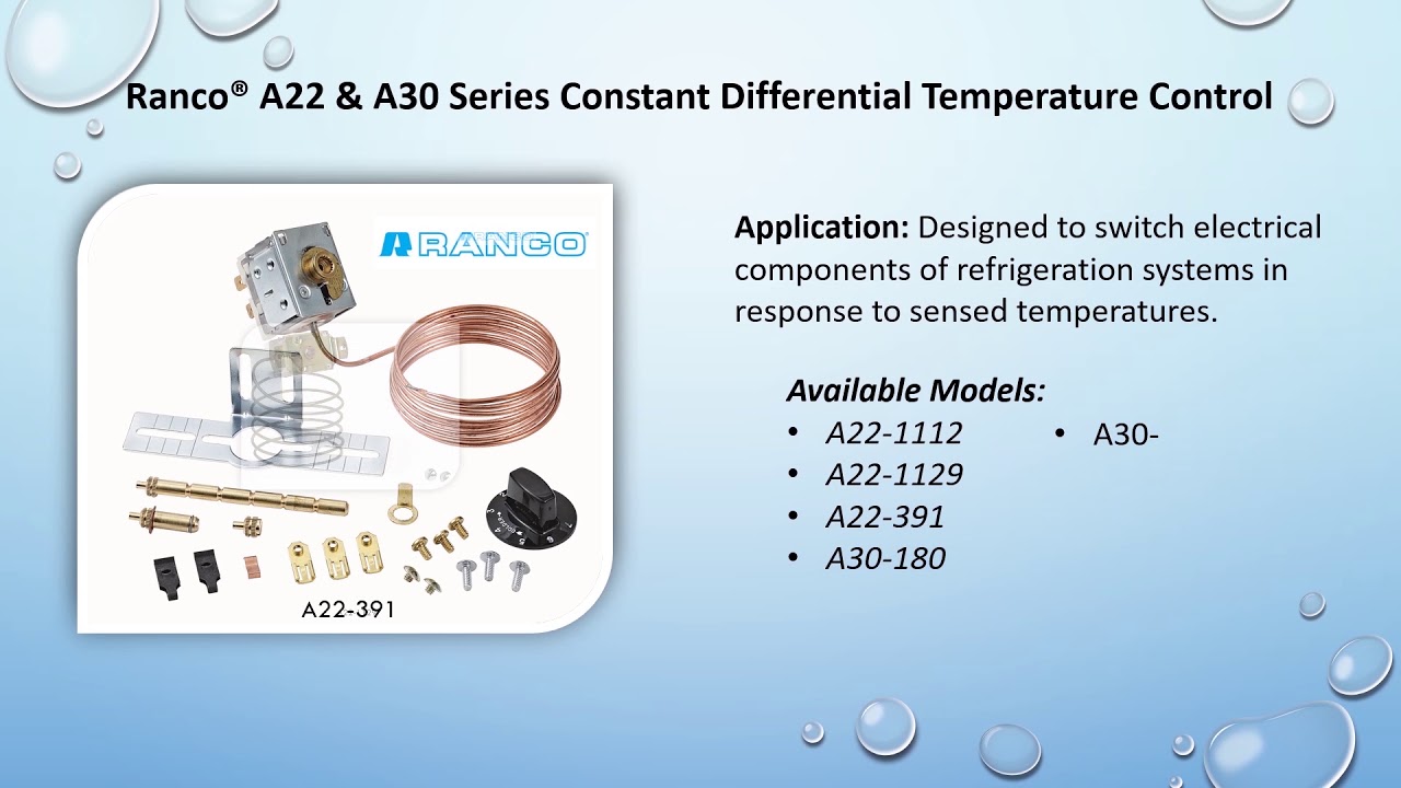 Ranco® Refrigeration Center - YouTube