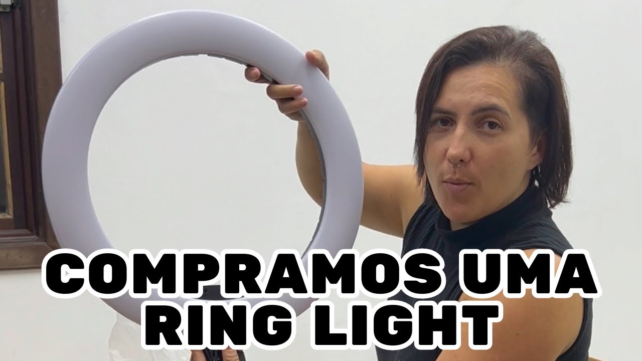 Compramos uma ring light e queremos compartilhar com vocês essa conquista. - YouTube