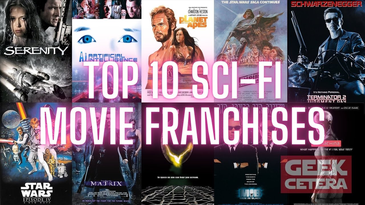 TOP 10 Science Fiction Movie Franchises | Geek-Cetera - YouTube