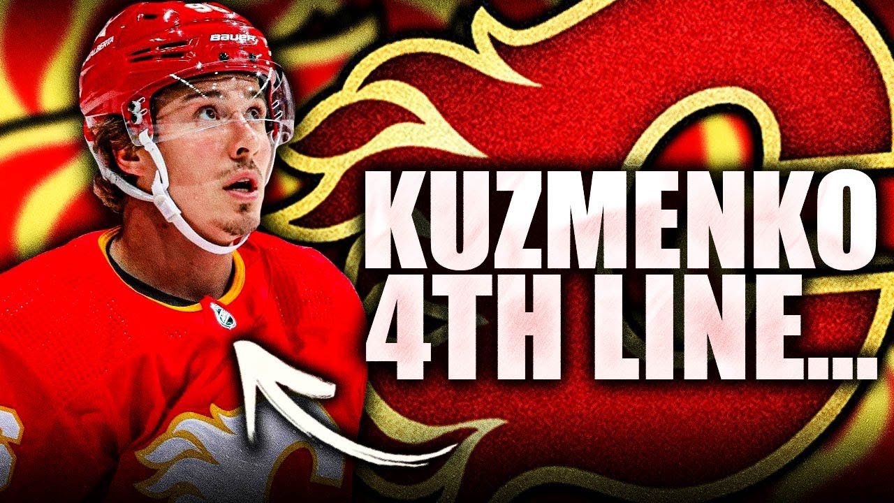 BAD NEWS FOR ANDREI KUZMENKO… DEMOTED TO 4TH LINE BY CALGARY FLAMES ...