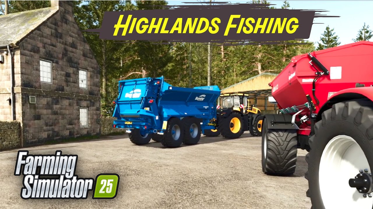 Farming Simulator 25 Highlands Fishing Expansion - UK Vehicles Preview - YouTube