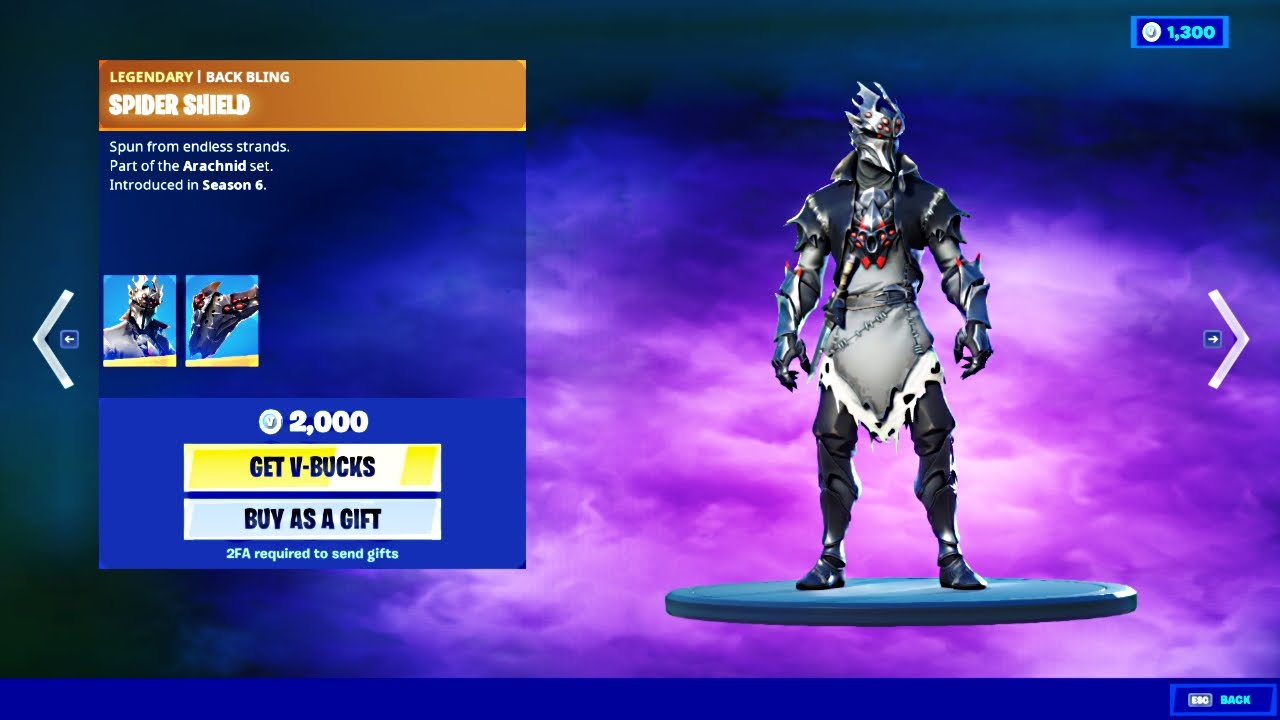 Fortnite ItemShop Spider Knight Skin Review - Should You Buy it? - YouTube