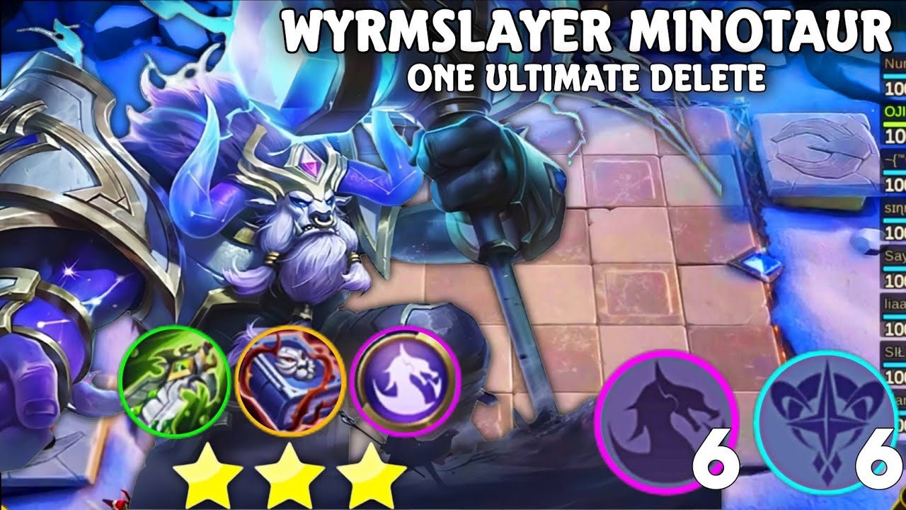 ONE ULTIMATE DELETE | HYPER 3 STAR WYRMSLAYER MINOTAUR | 999 % BURST ...