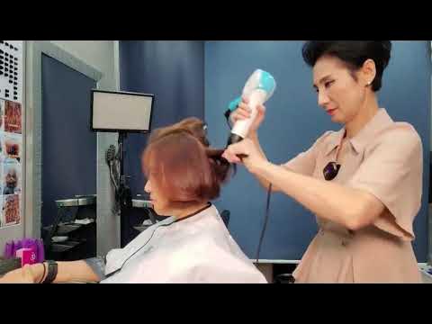 Korean Hair salon ASMR (visual and auditory activation) I hope you enjoy the long video!! - YouTube