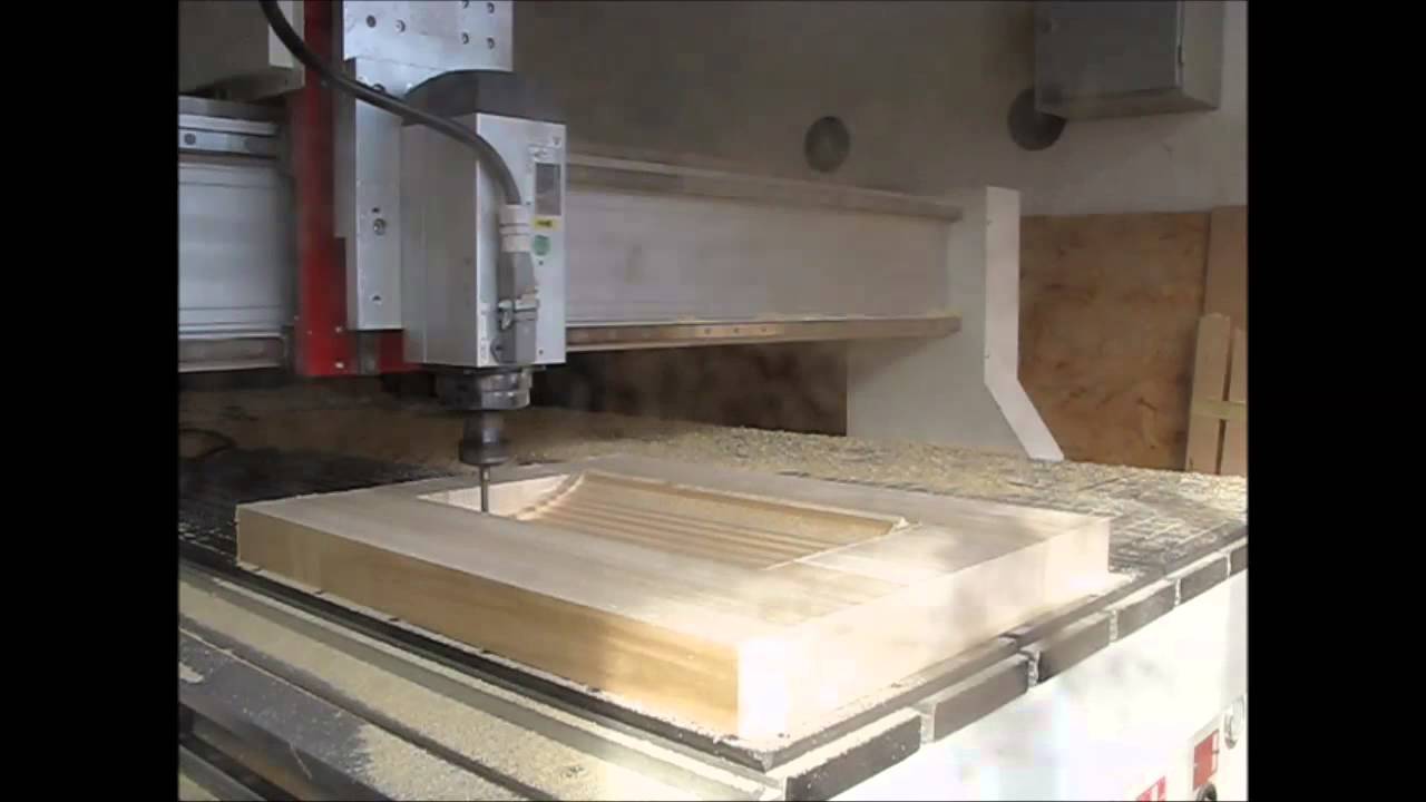 Izrada modela za livenje na CNC masini - YouTube