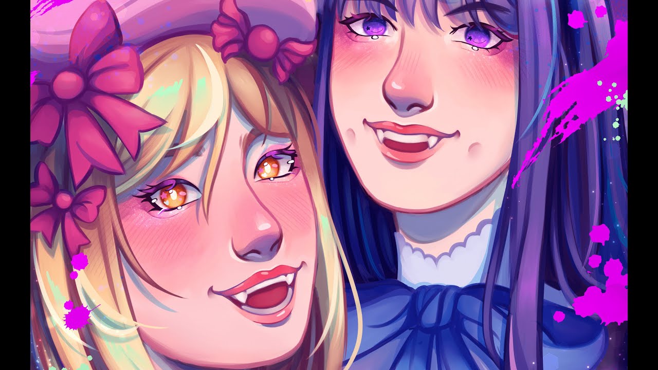 lambda & bern speedpaint [umineko/うみねこのなく頃に] - YouTube