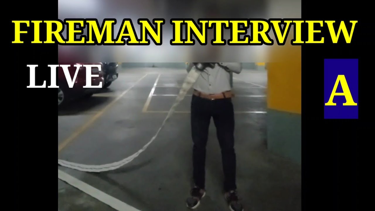 Fireman Live Interview -A - YouTube