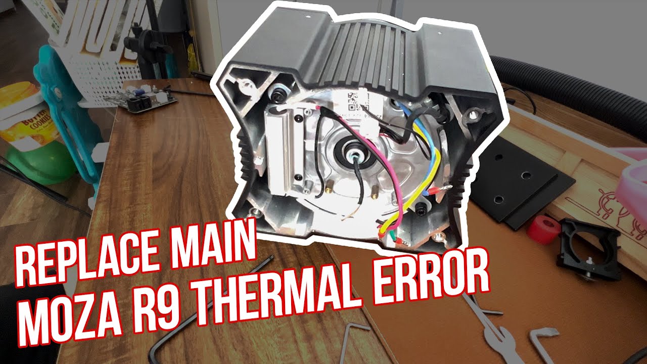 Video Mổ base Moza R9 thay Main Board cho Moza R9 lỗi mất kết nối # ...