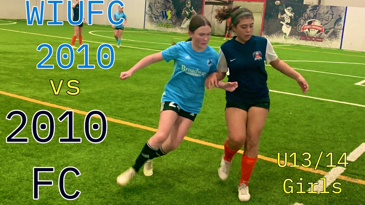 U13_14 Girls Indoor Soccer 2010 FC vs WIUFC 2010 Elite at Sports ...