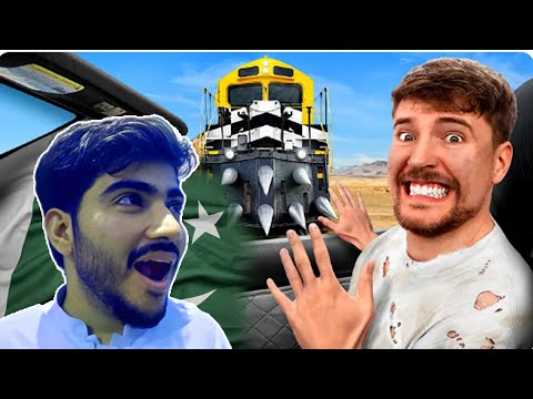 Stop This Train, Win a Lamborghini | Reactions | @MrBeast