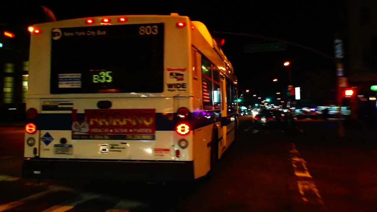 1999 Mta New York City Bus New Flyer Industries C40LF 803 @ Church ...