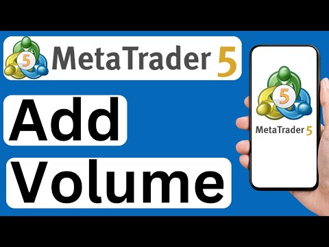 How to Add Volume Indicator on MetaTrader 5 Mobile App - Easy to Follow