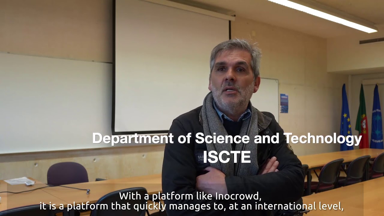 Success Story InoCrowd | Prof Pedro Sebastião | ISCTE IUL - YouTube
