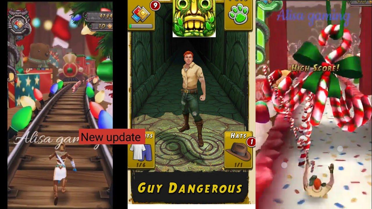 Tampal Ran 2 new update || tample run 2 new game play || high score ...