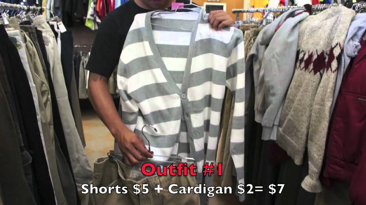 Summer Fashion: Thrift Store Finds, Guys Edition - YouTube