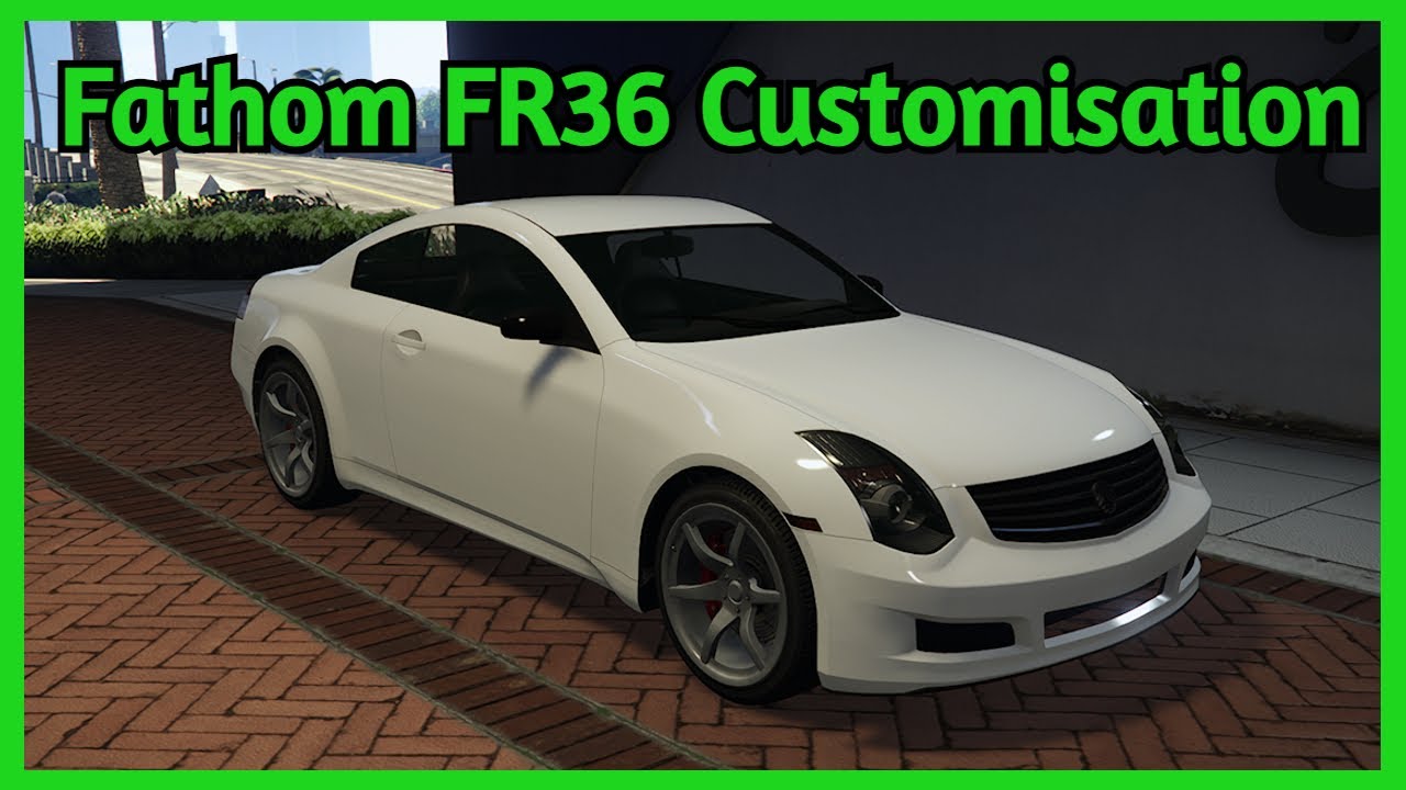 GTA Online| Fathom FR36 Customisation - YouTube