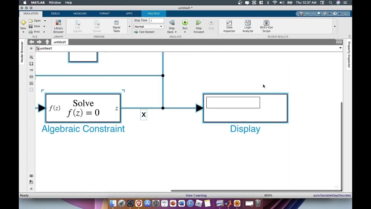 Simulink: Modeling Quadratic Equations - YouTube