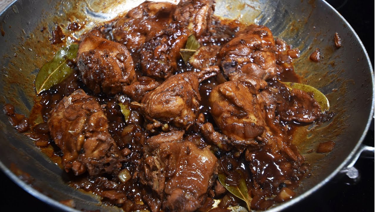HOW TO MAKE THE BEST FILIPINO CHICKEN ADOBO WITH CHILI POWDER | CHICKEN ...