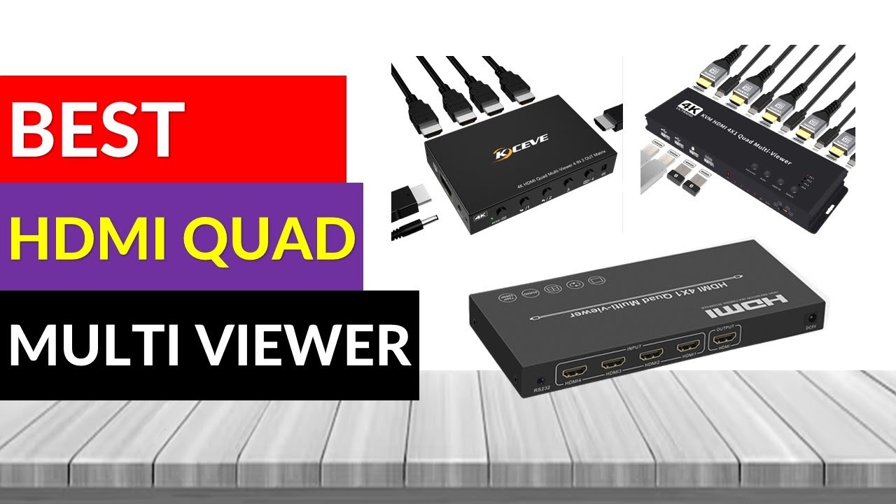 TOP 10 Best HDMI Quad Multi Viewer in 2023 - YouTube