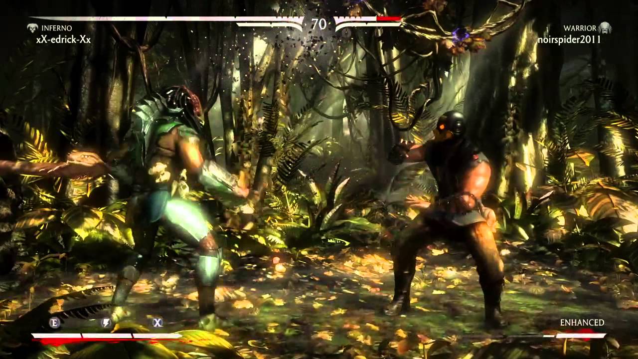 Mortal Kombat X predator vs scorpion - YouTube