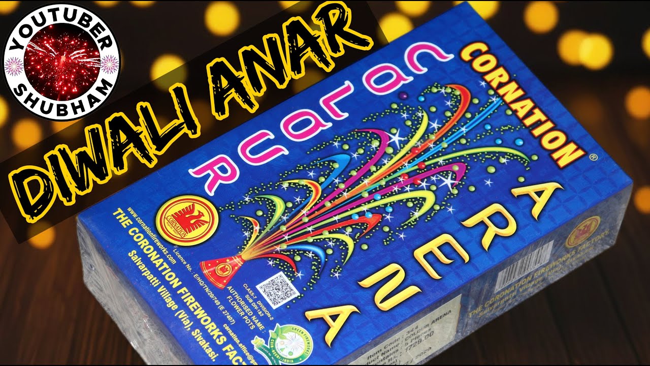 Colour Arena Diwali Anaar from Cornation Fireworks - 2024 Flower Pots ...