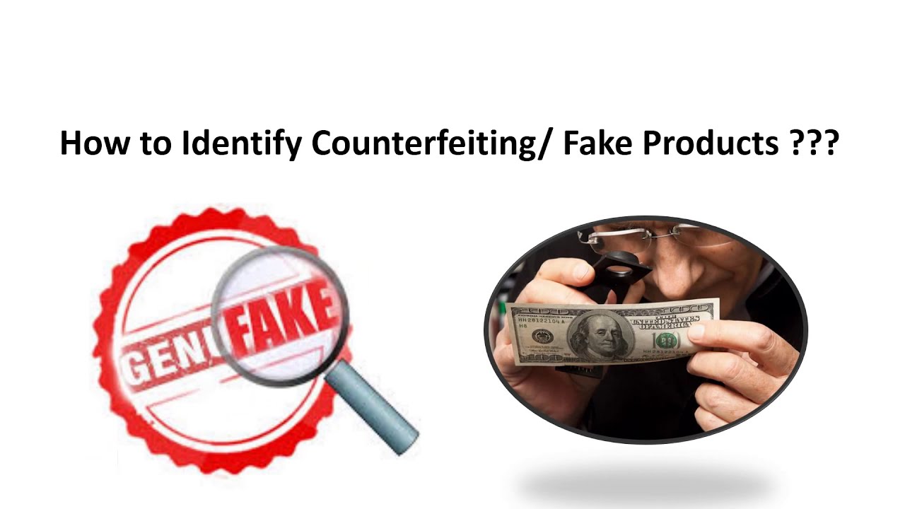 How to identify counterfeiting | fake products | Smart materials | Part ...