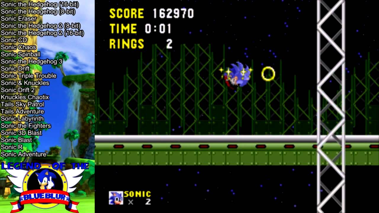 Sonic the Hedgehog (16-bit) - Star Light Zone - YouTube
