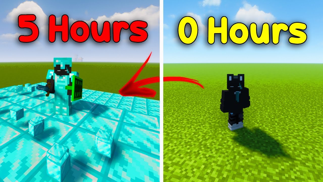 How I Survived in this MINECRAFT World for 5 HOURS? - YouTube