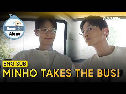 Minho Takes the Bus 🚌 But No One Recognizes Him! | Home Alone EP617 | KOCOWA+