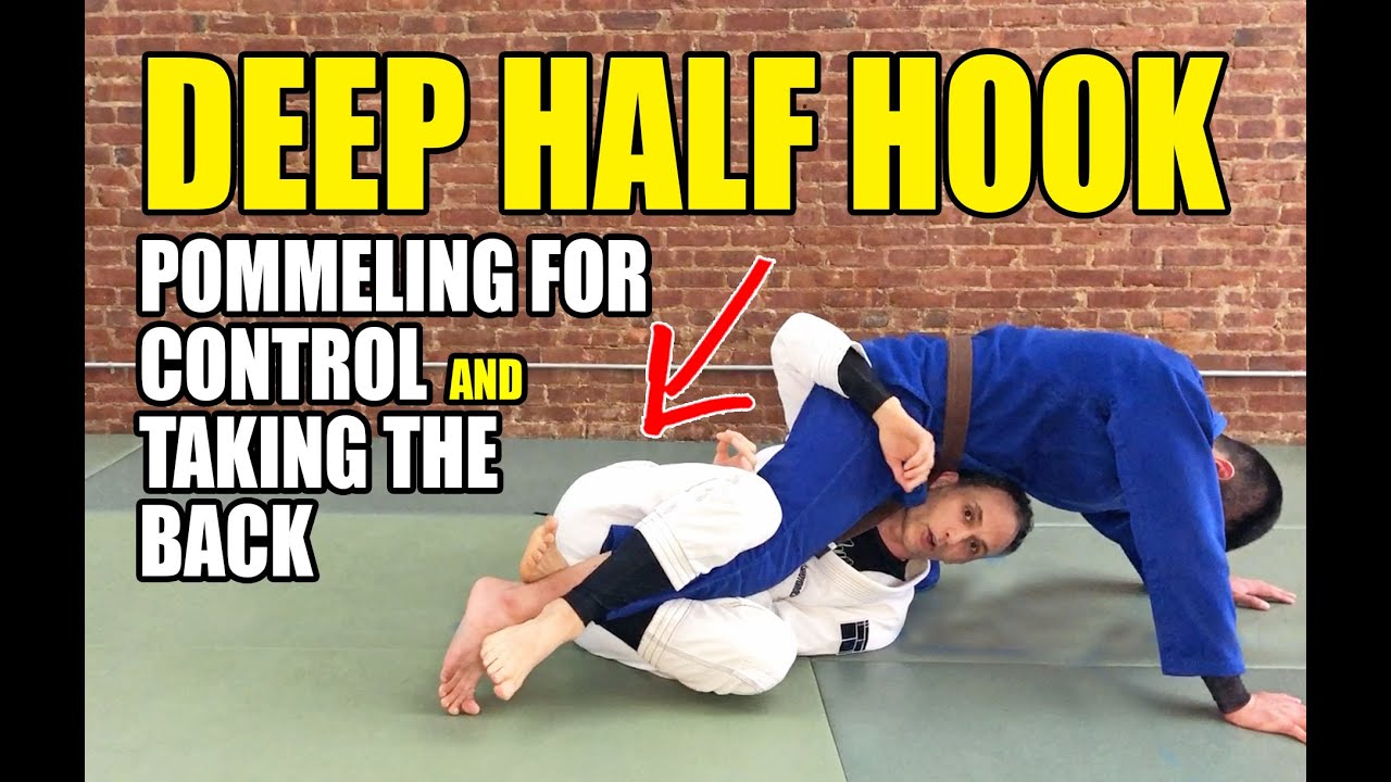 Deep Half Guard (BJJ): Leg Pommelling for Control + Taking the Back ...