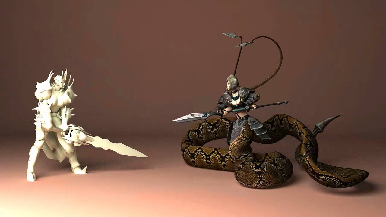 Naga game animation. - YouTube