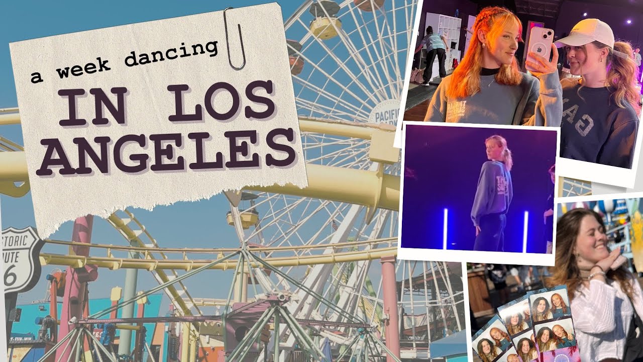 3rd week dancing in L.A.💃🏙️Vlog/dancerlife/behind the scenes/L.A. - YouTube