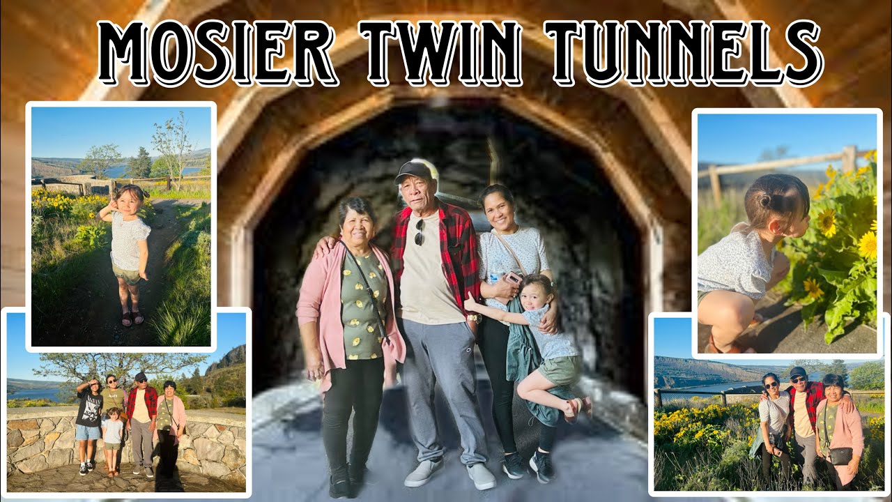 VISITING THE HISTORIC MOSIER TWIN TUNNELS || COLUMBIA GORGE - YouTube