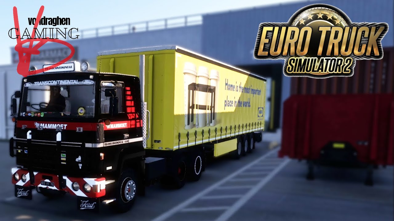 Lyon to Turin - Ford Transcontinental Mod - Euro Truck Simulator 2 ...