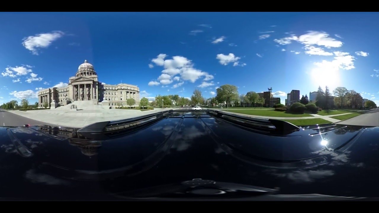 360 Idaho State Capitol Building Drive-by, Boise - YouTube