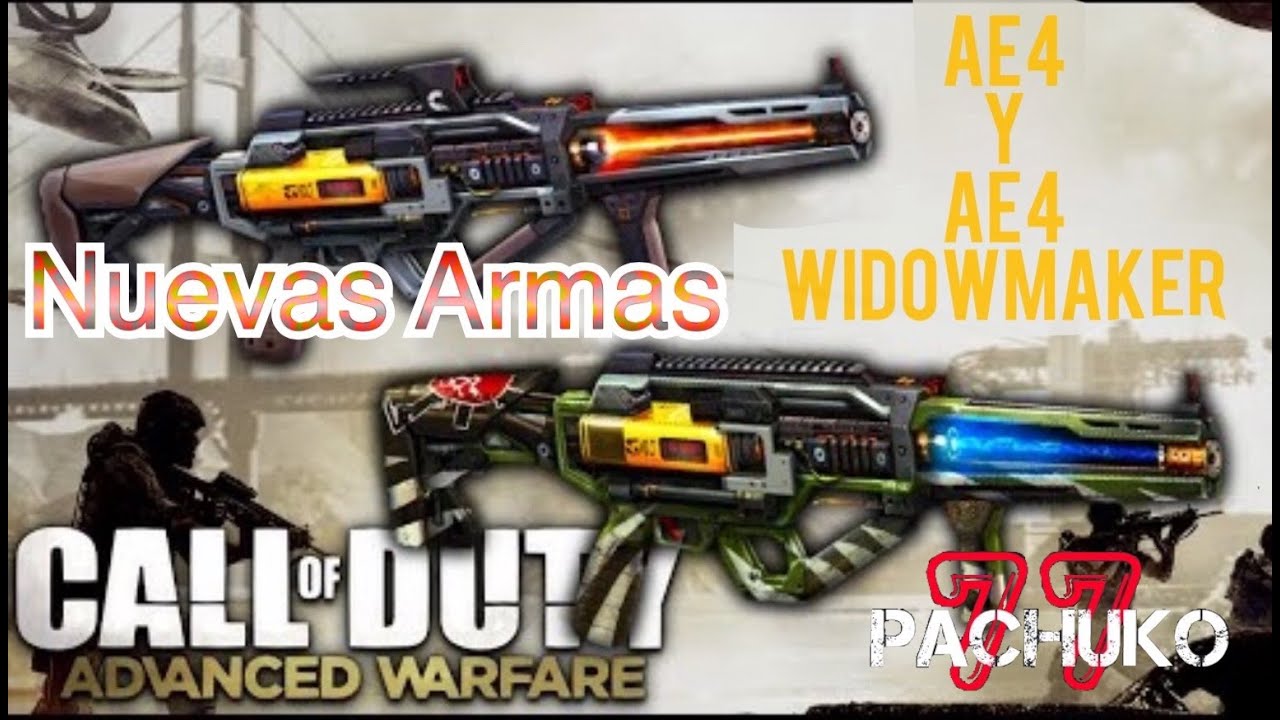 NUEVAS ARMAS | DLC "AE4 Widowmaker" Rifle de Asalto | COD AW Havoc ...