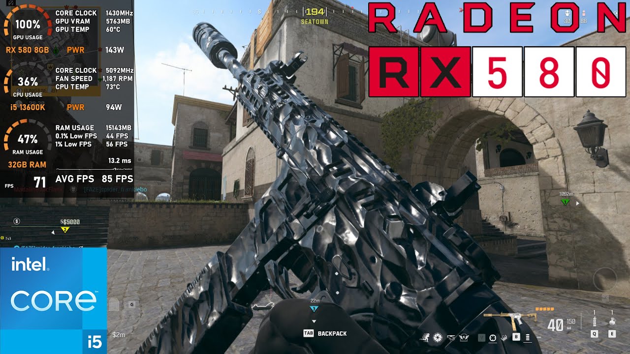 RX 580 8GB : Call of Duty Warzone 3 Season 4 - 1080p Low Settings - YouTube