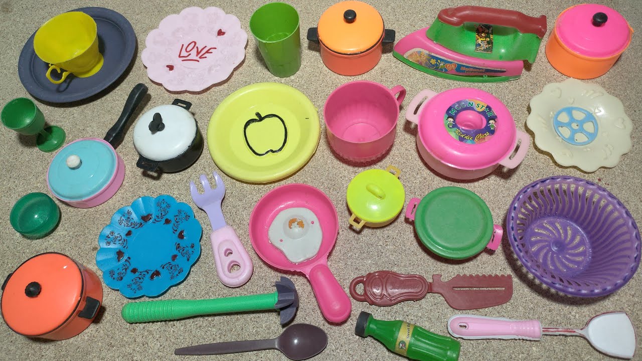 4 Minutes Satisfying with Unboxing Cute Tiny Cooking Set Collection ...