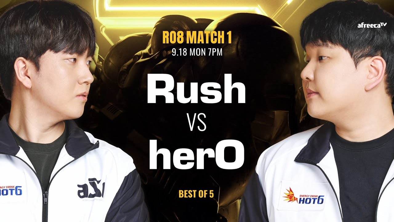 [ENG] ASL S16 Ro.8 Match 1 (Rush vs Hero) - ASL English (StarCastTV ...