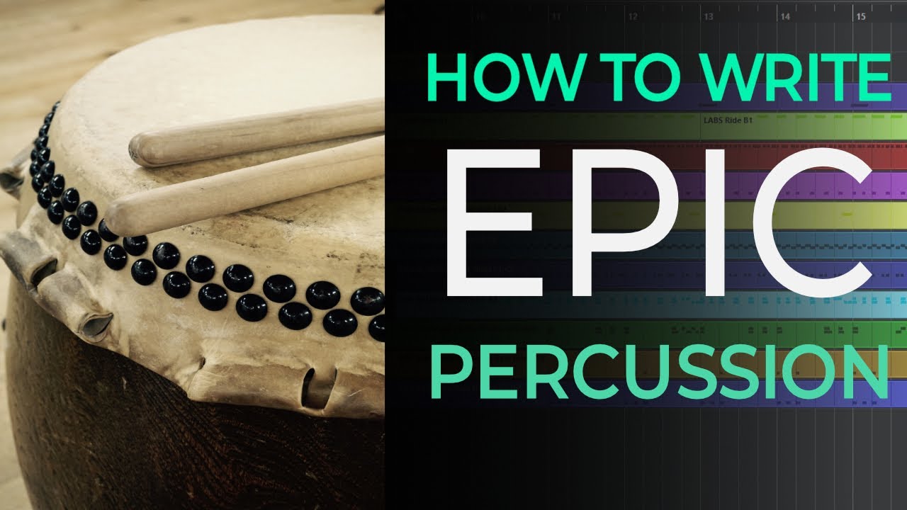 Compose Epic Percussion parts using only FREE Sample Libraries - YouTube