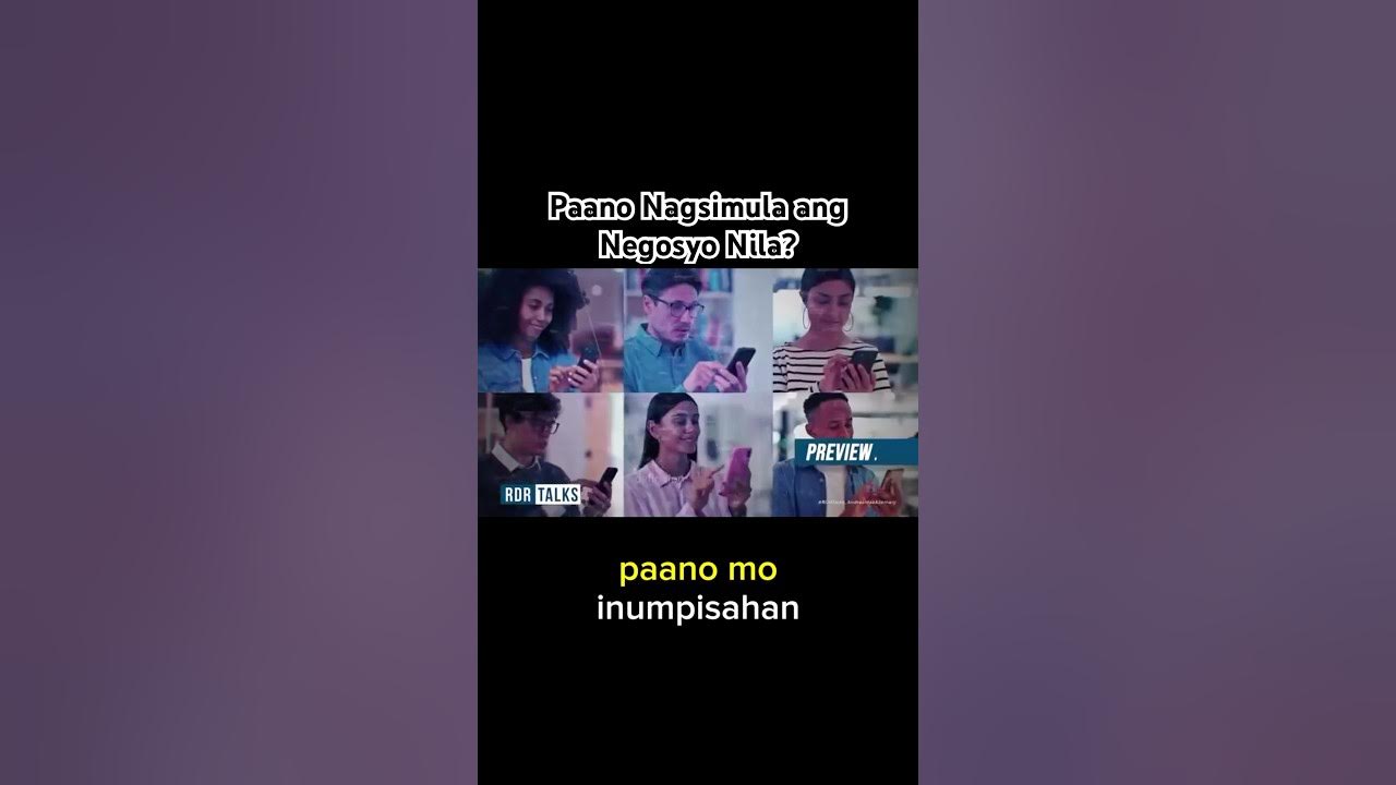 Paano Nagsimula ang Negosyo Nila? #rdrtalks #motivation #business @BossRDRofficial - YouTube