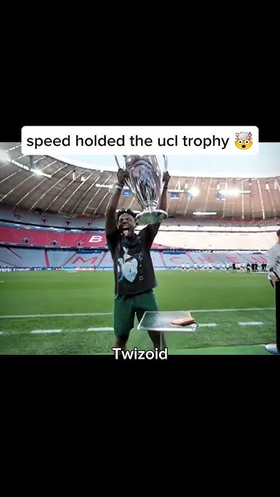 speed holded the ucl trophy 🤯 #ishowspeed #speed #shorts #ucl #final #trophy - YouTube