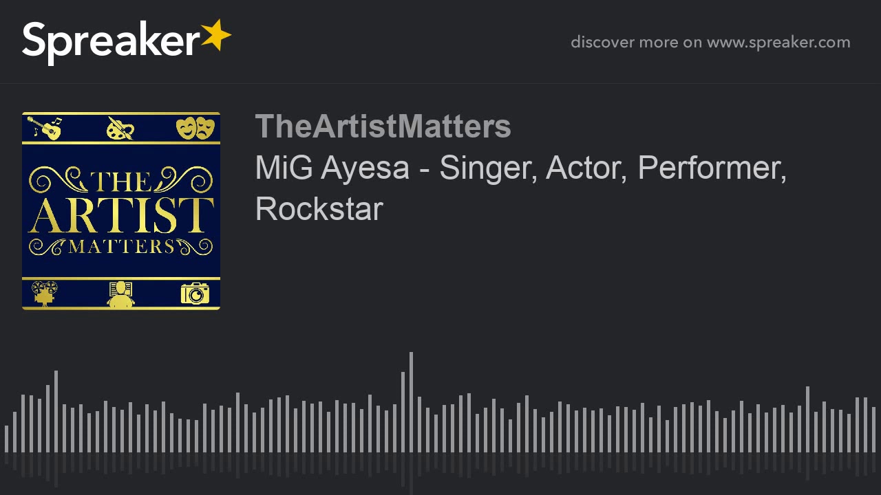 MiG Ayesa - Singer, Actor, Performer, Rockstar (part 1 of 6) - YouTube
