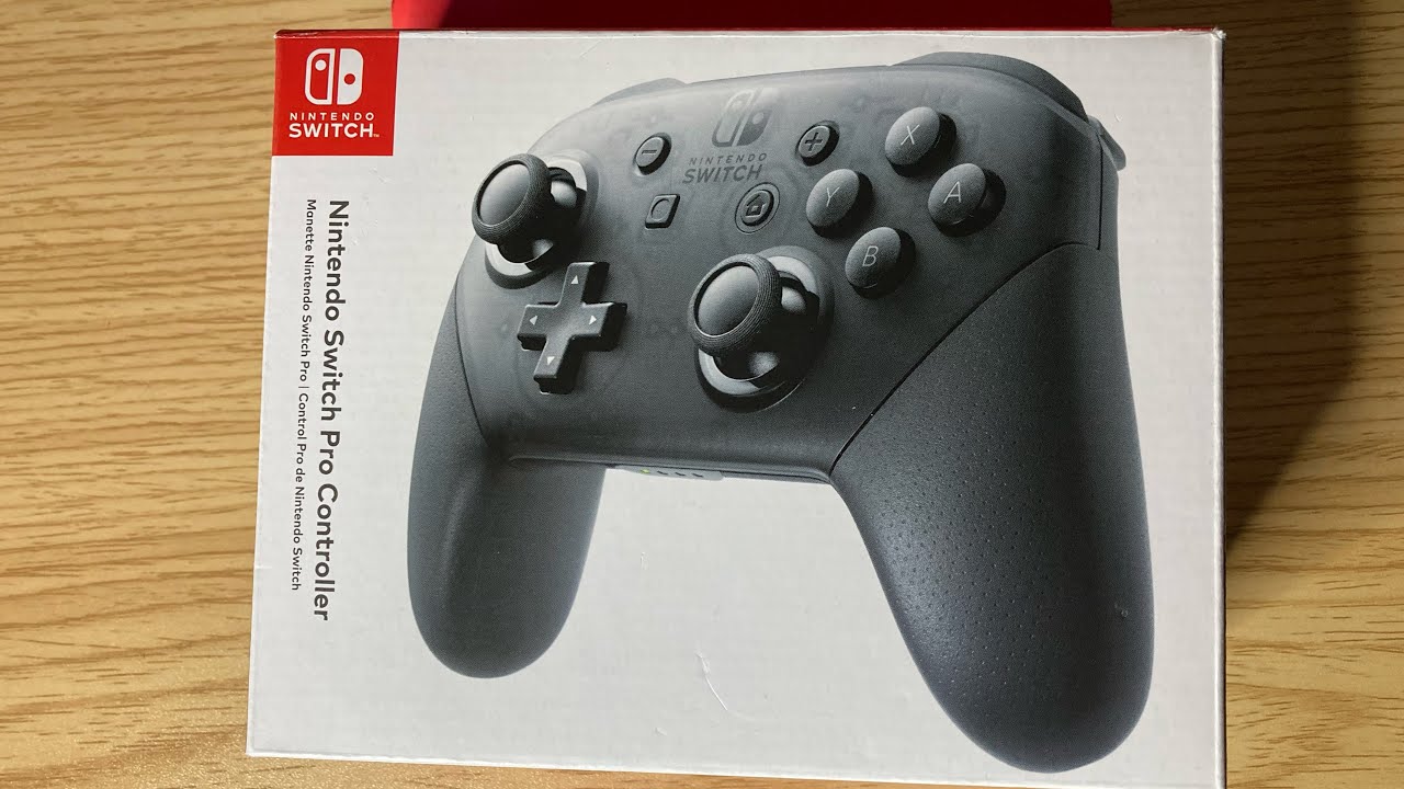 Nintendo switch pro controller | Unboxing | - YouTube
